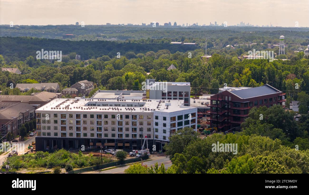 A mixed-use development called Southern Post is being built on ...