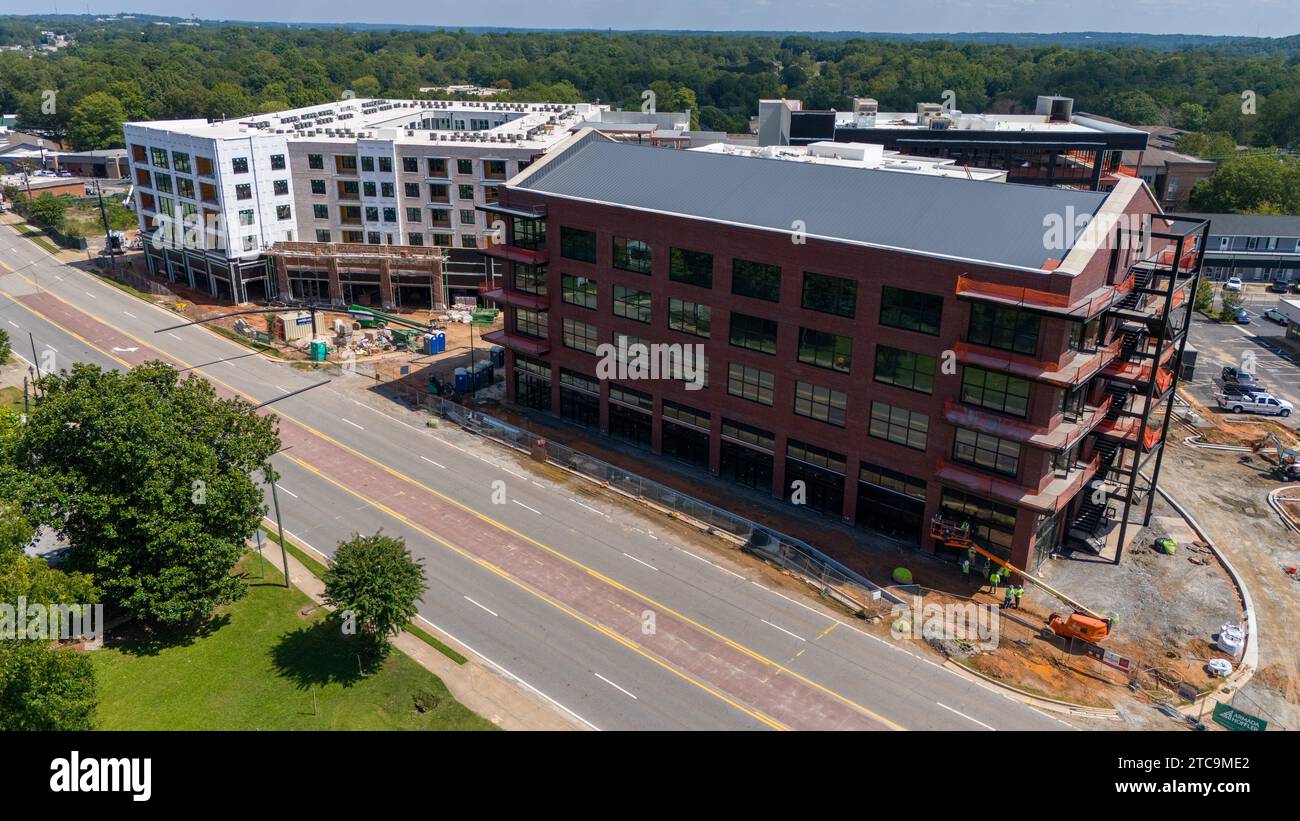A mixed-use development called Southern Post is being built on ...