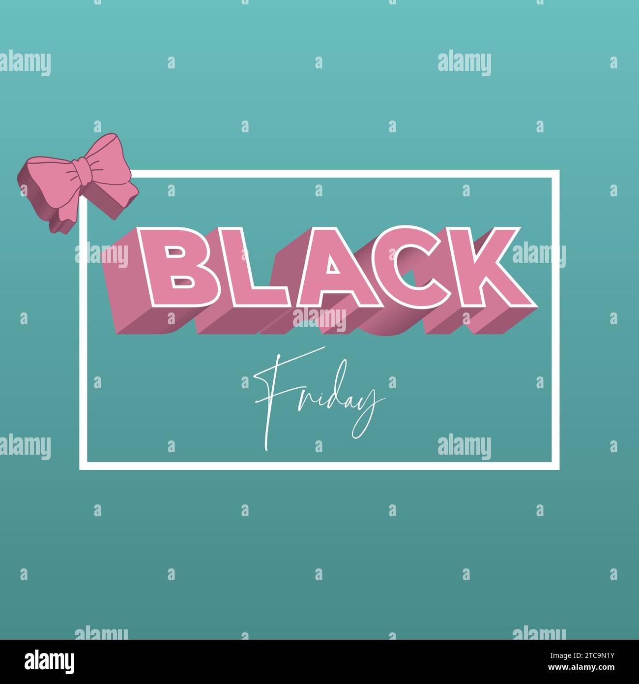 Colored black friday sale advert poster Vector Stock Vector Image & Art ...