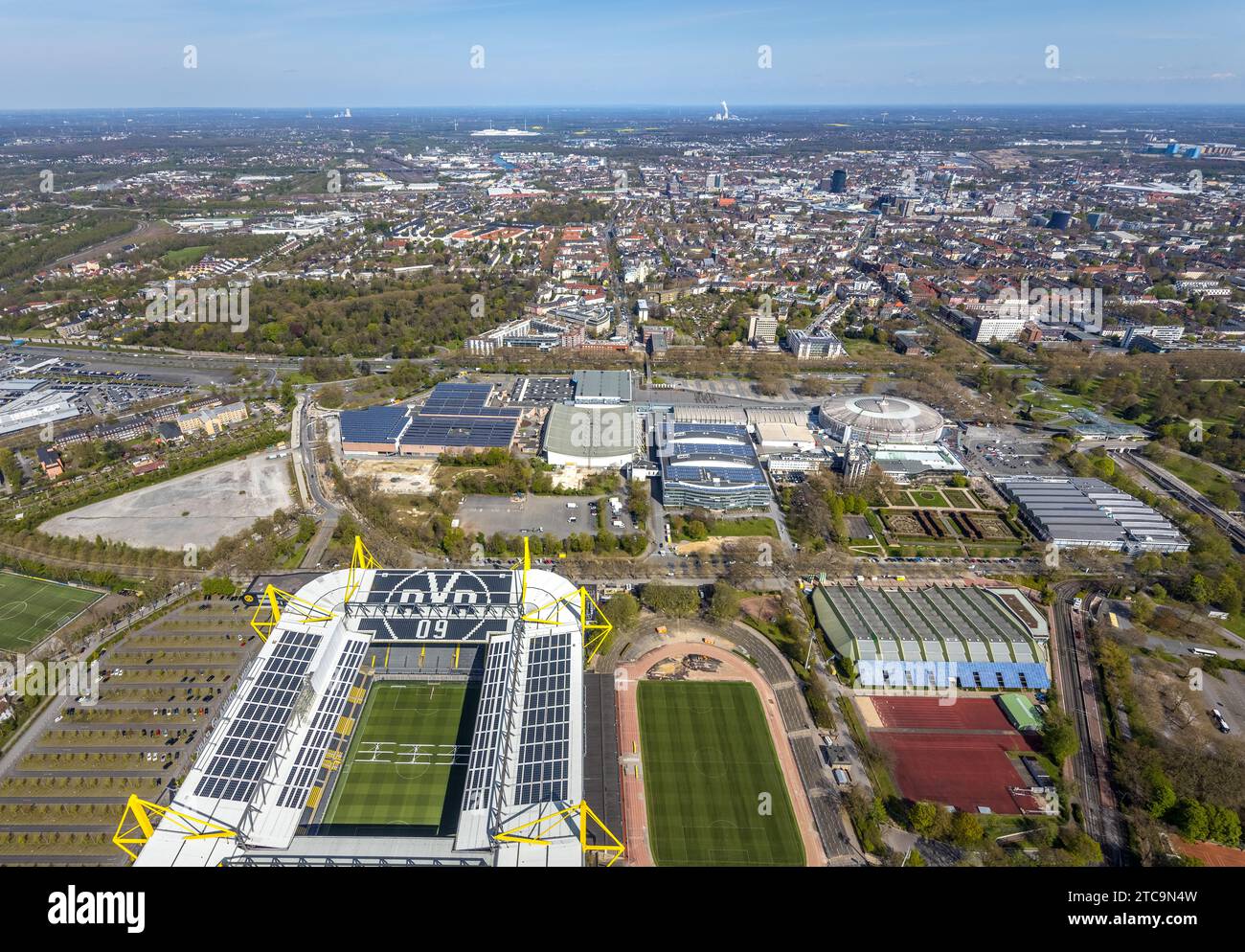 Rote erde stadium at signal iduna park soccer stadium hi-res stock ...
