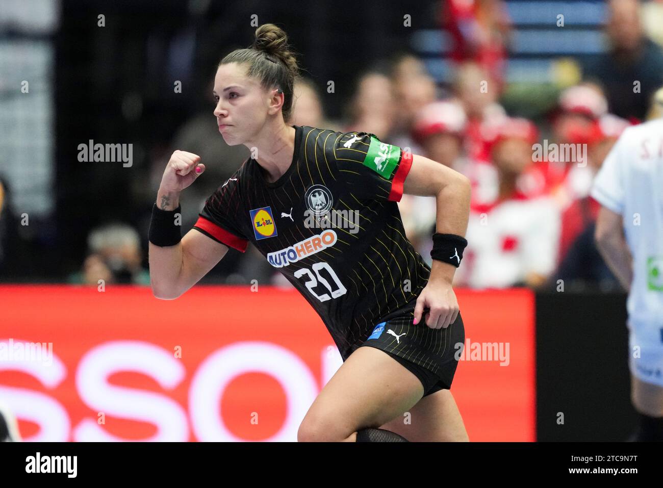 Herning, Denmark. 11th Dec, 2023. Emily Bölk from Germany during the ...