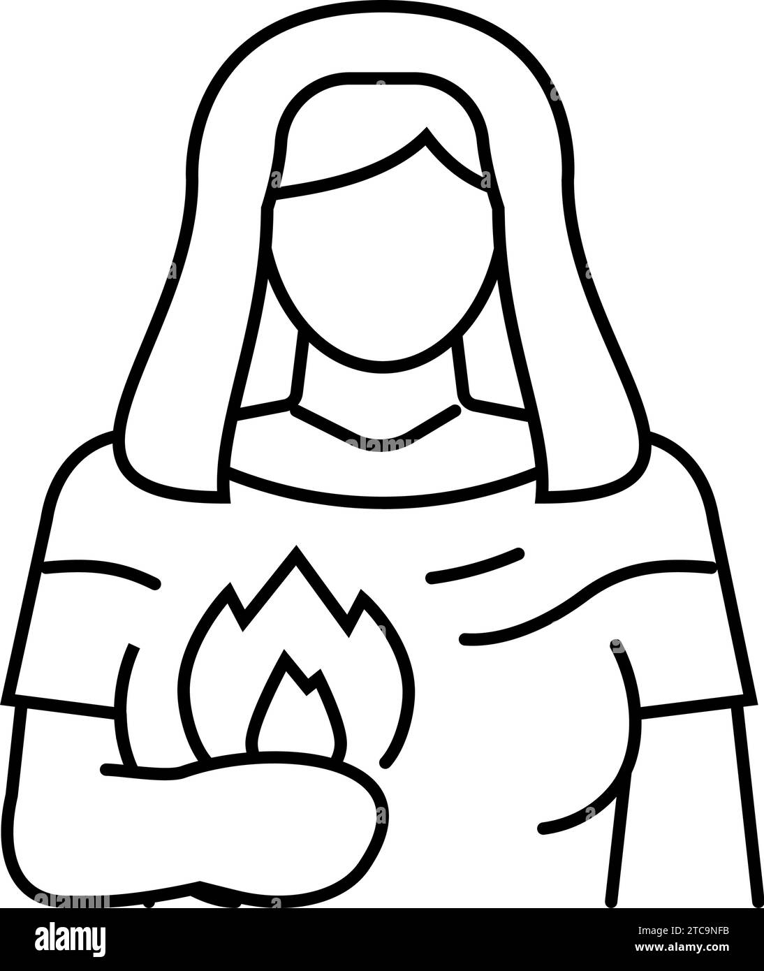 Hestia greek goddess hi-res stock photography and images - Alamy