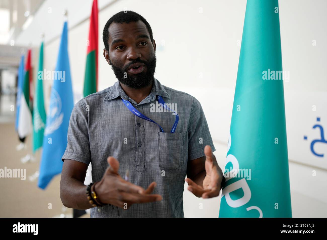 Joseph Kenson Sakala, a former farmer from Malawi, talks about how ...