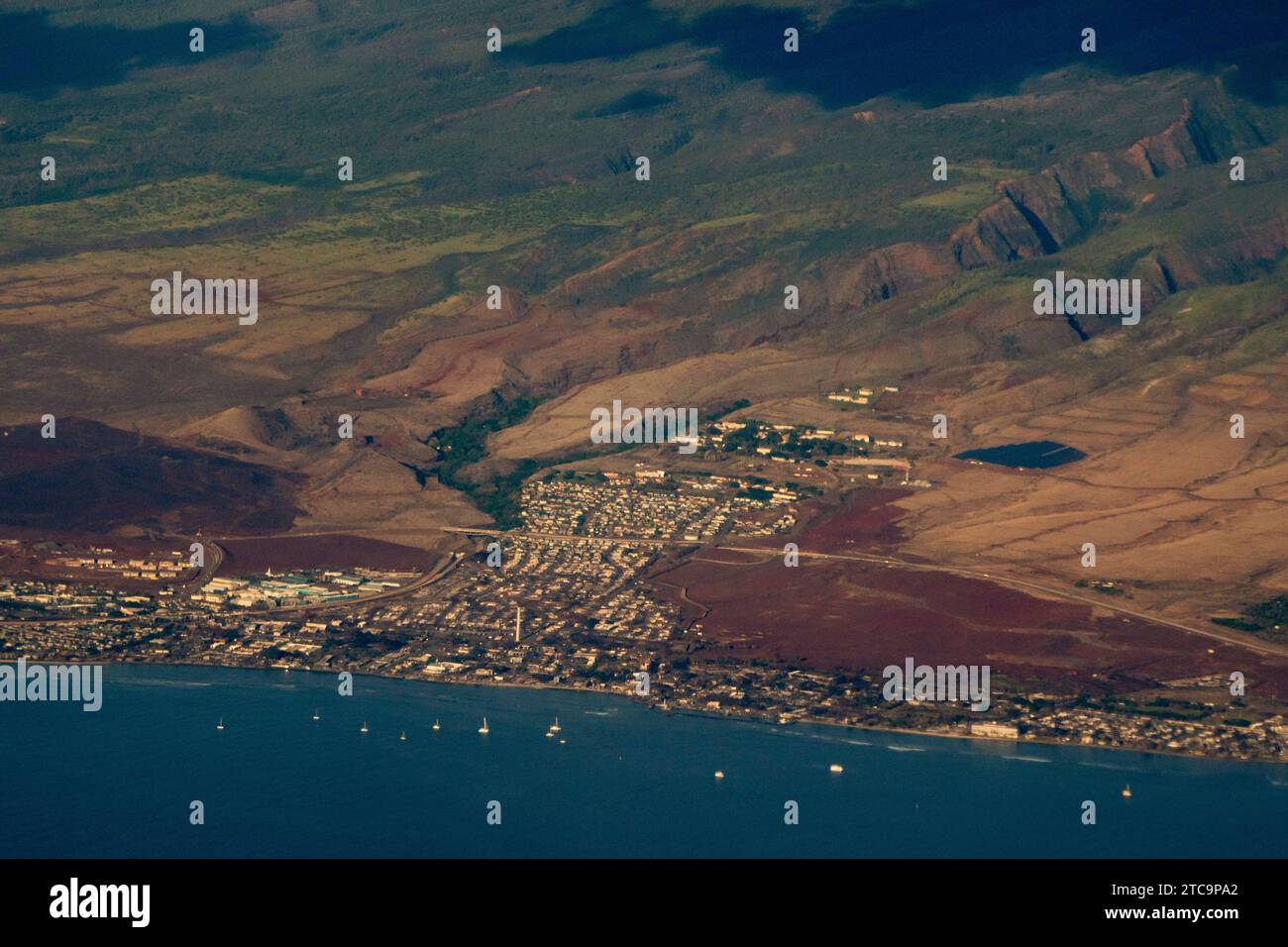 The town of Lahaina is pictured Tuesday, Dec. 5, 2023, in Hawaii. The ...