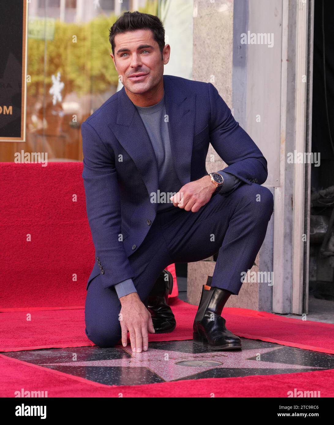 Los Angeles, USA. 11th Dec, 2023. Zac Efron at his Star On The ...