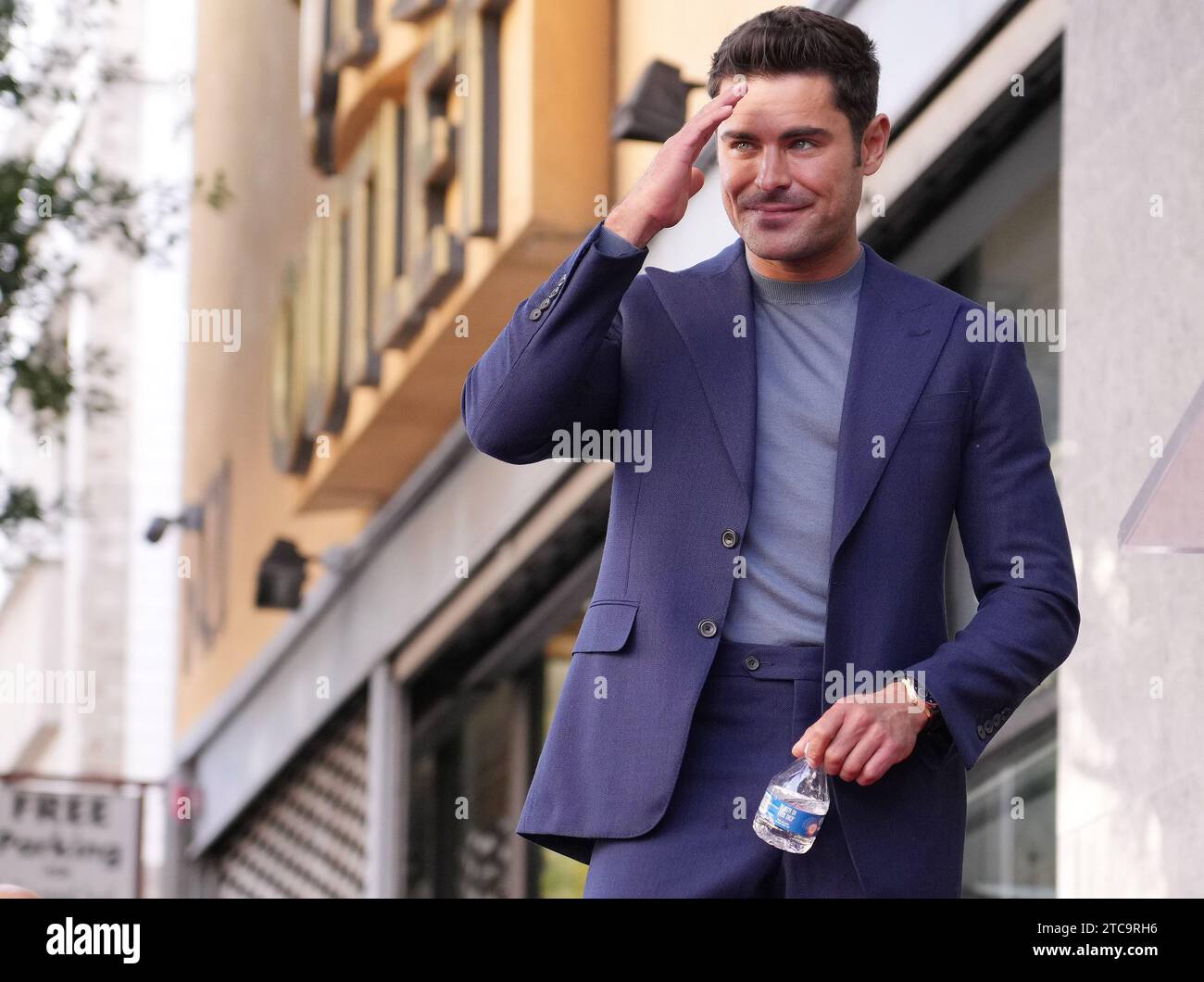 Los Angeles, USA. 11th Dec, 2023. Zac Efron at his Star On The ...