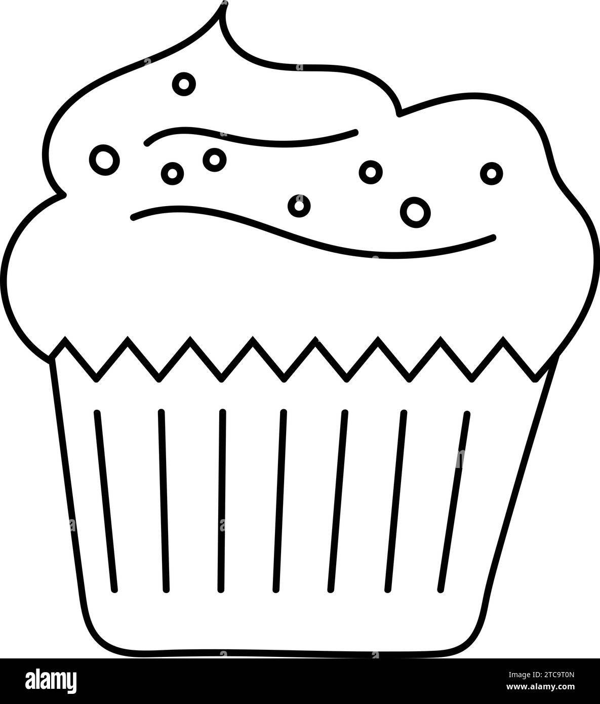 Holiday Cupcake Coloring Pages Cherry Cupcake Coloring Page Hi Res