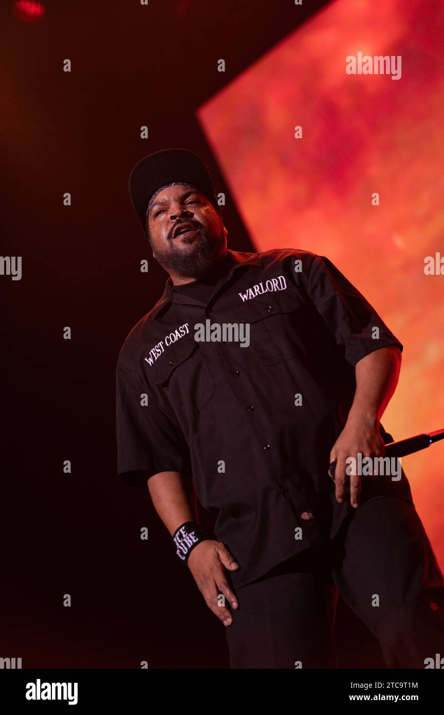 London, United Kingdom. 11th December 2023. Ice Cube performs at the O2 ...