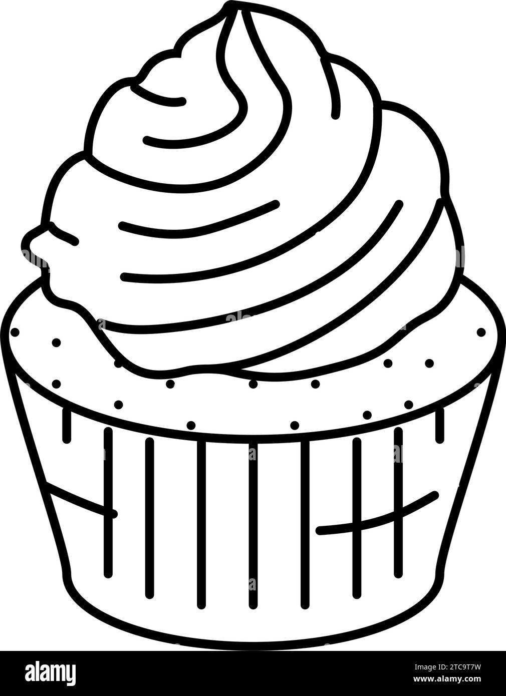 Red Velvet Cake Stock Vector Images Alamy