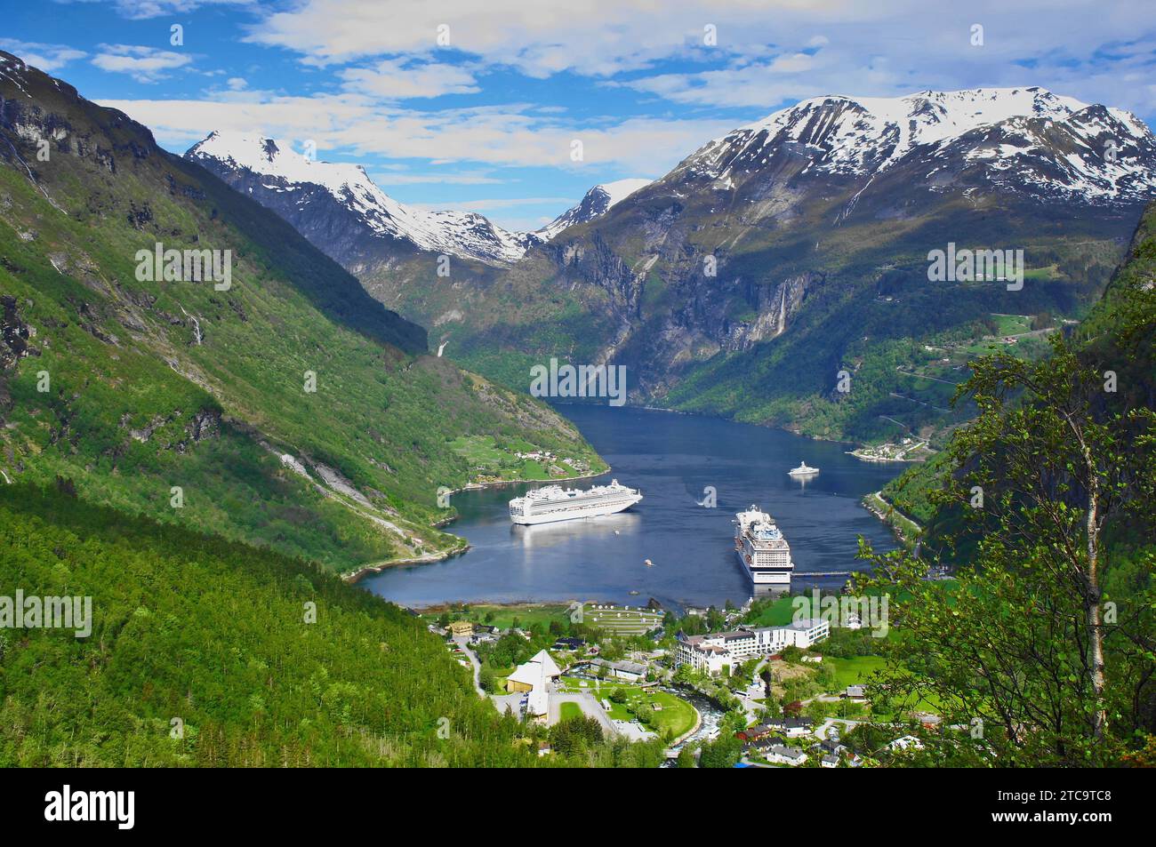 Geiranger and Geirangerfjord (Norwegian: Geirangerfjorden) is a UNESCO ...
