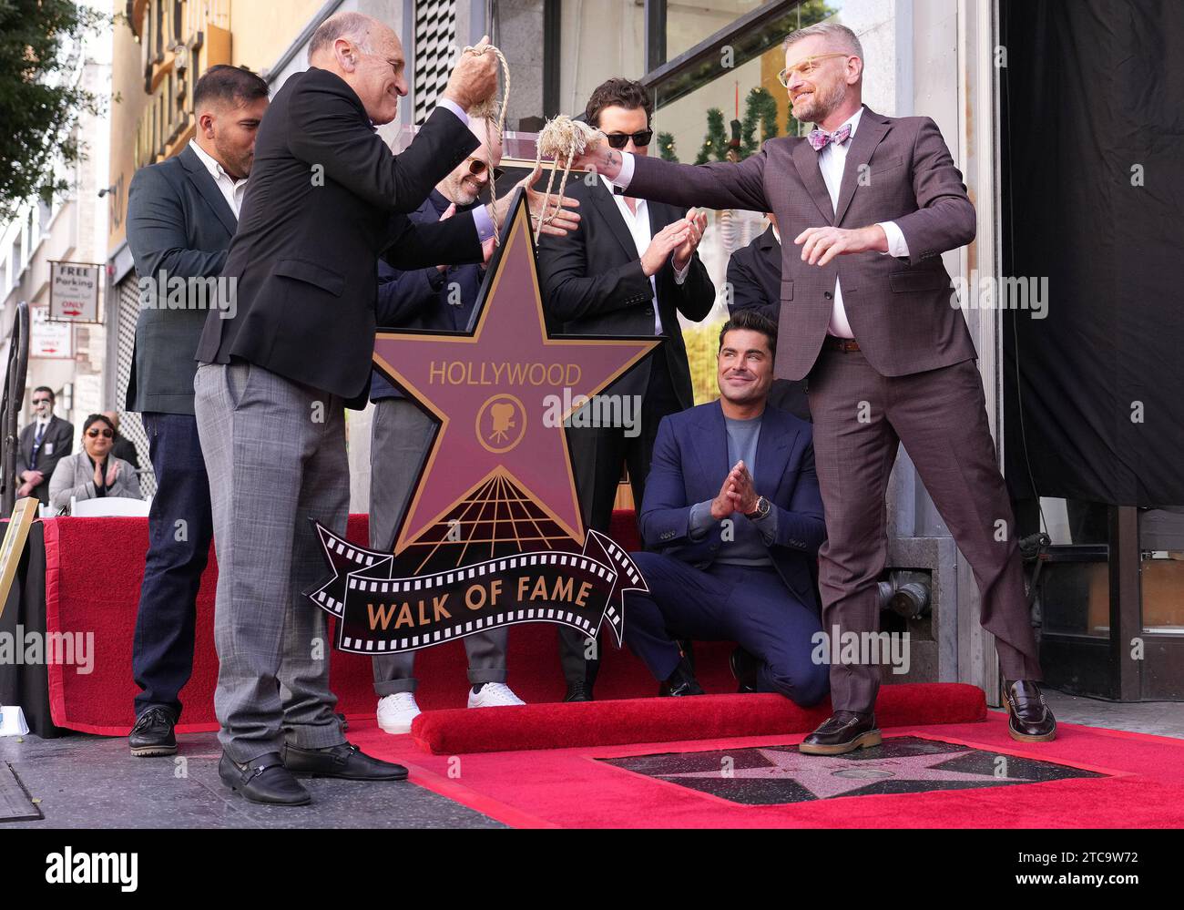 Los Angeles, USA. 11th Dec, 2023. (L-R) Hugo Soto-Martinez, President ...