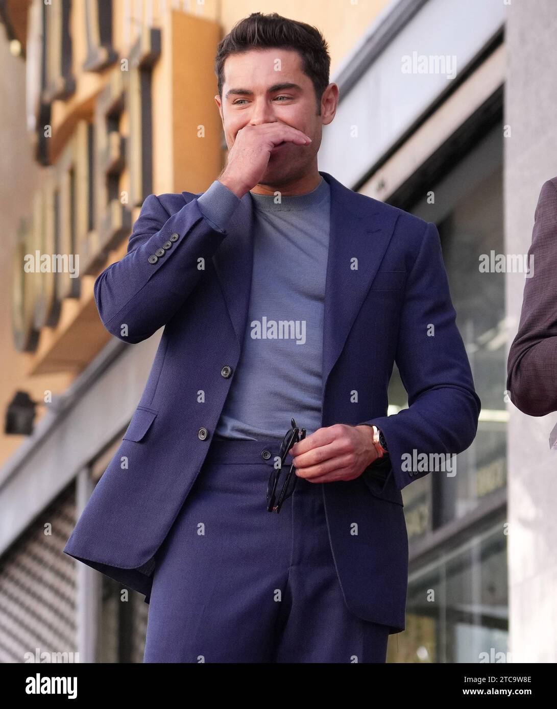 Los Angeles, USA. 11th Dec, 2023. Zac Efron at his Star On The ...