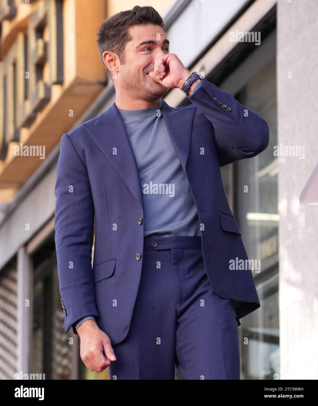 Los Angeles, USA. 11th Dec, 2023. Zac Efron at his Star On The ...