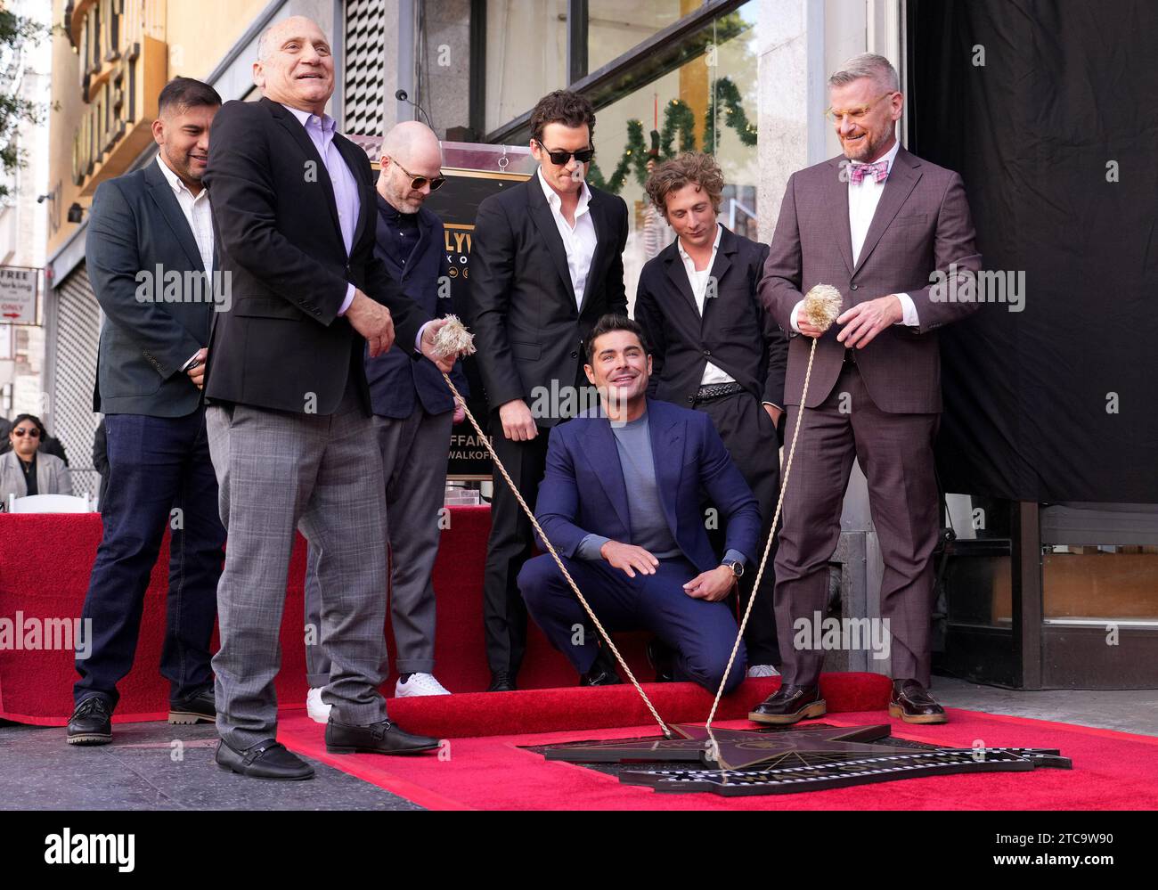 Los Angeles, USA. 11th Dec, 2023. (L-R) Hugo Soto-Martinez, President ...