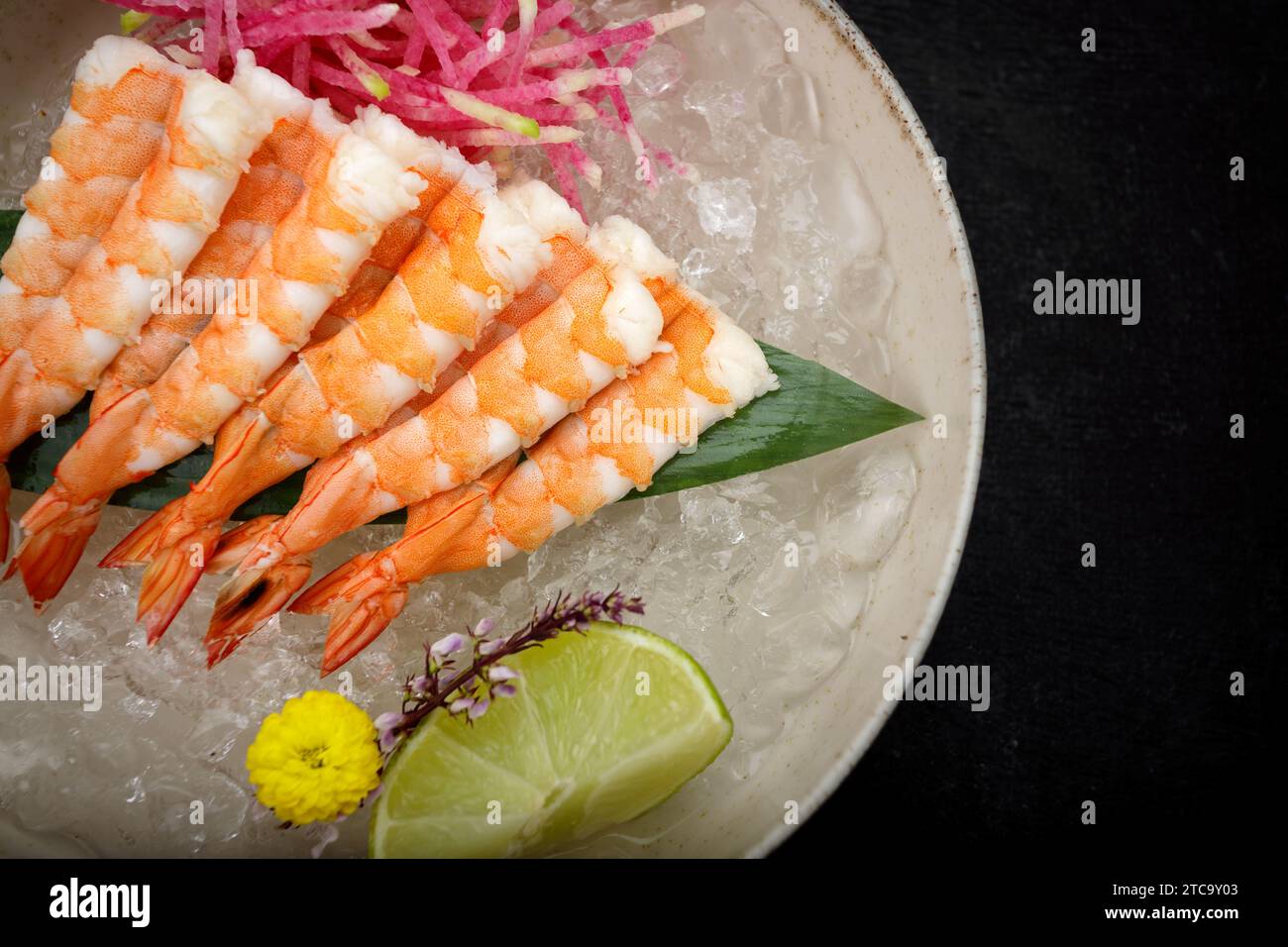 Shrimp sashimi hi-res stock photography and images - Alamy