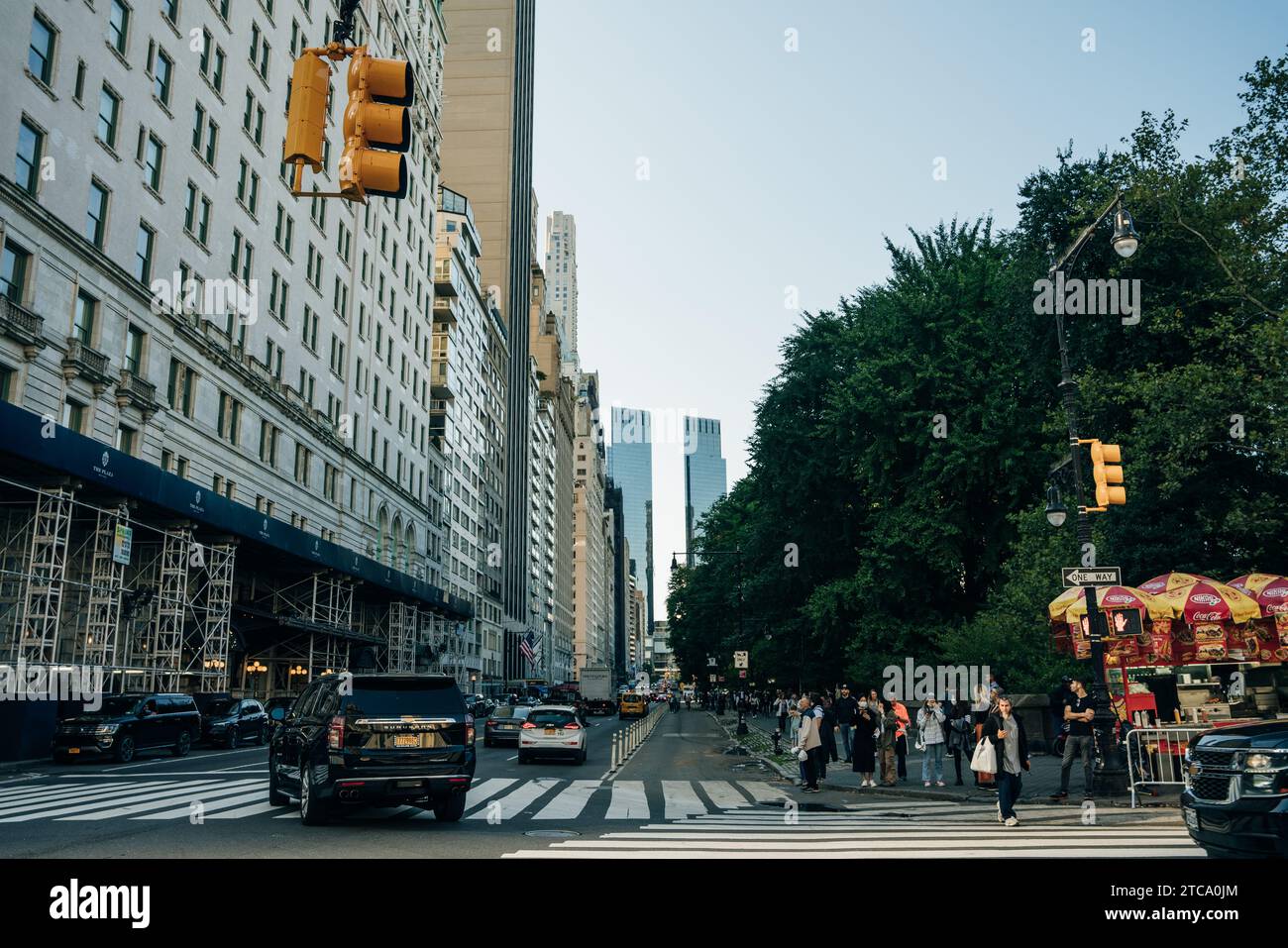 New York, USA - October 12th 2022 Famous Times Square landmark in New ...