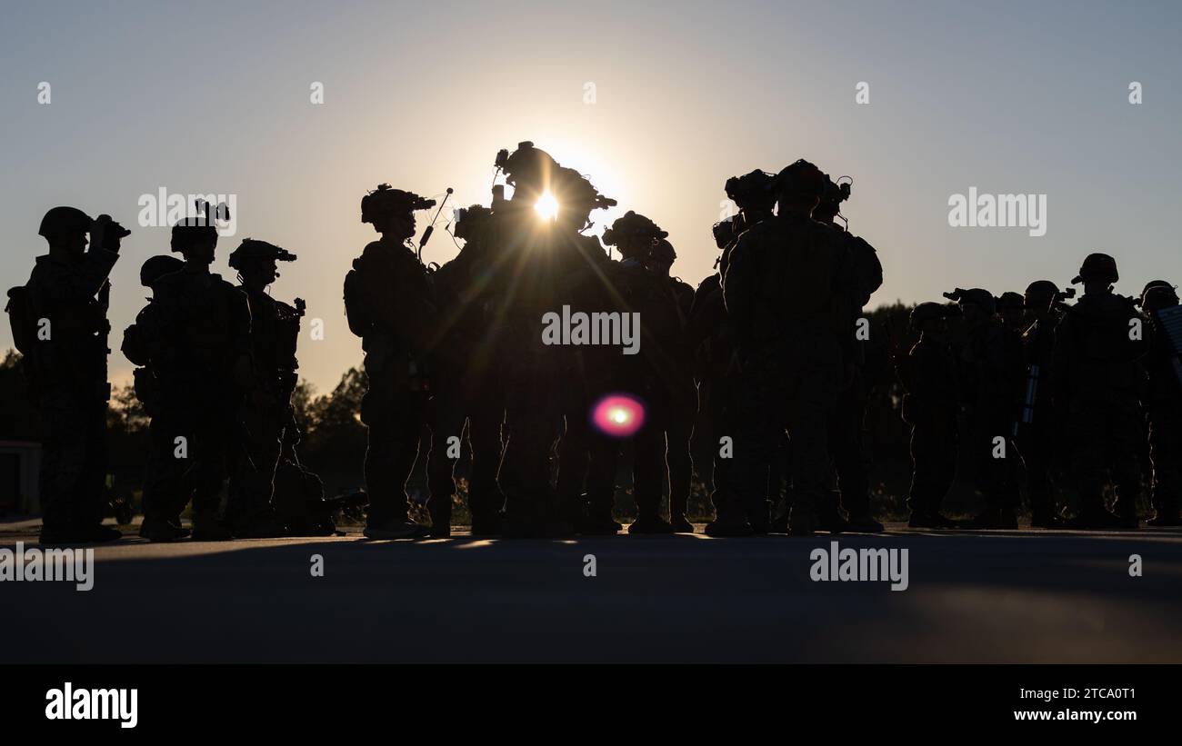 U.S. Marines assigned to 2nd Reconnaissance Battalion and 2nd Battalion ...