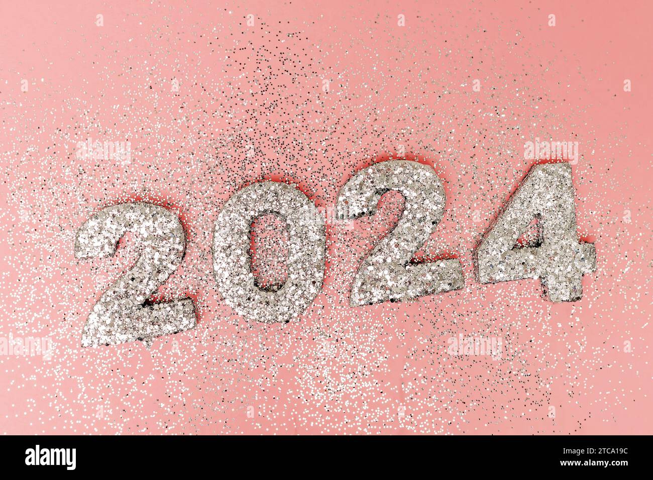 Silver 2024 numbers on hi-res stock photography and images - Alamy