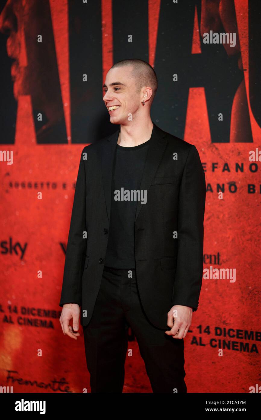 ROME, ITALY - DECEMBER 11: Gianmarco Franchini attends the red carpet ...