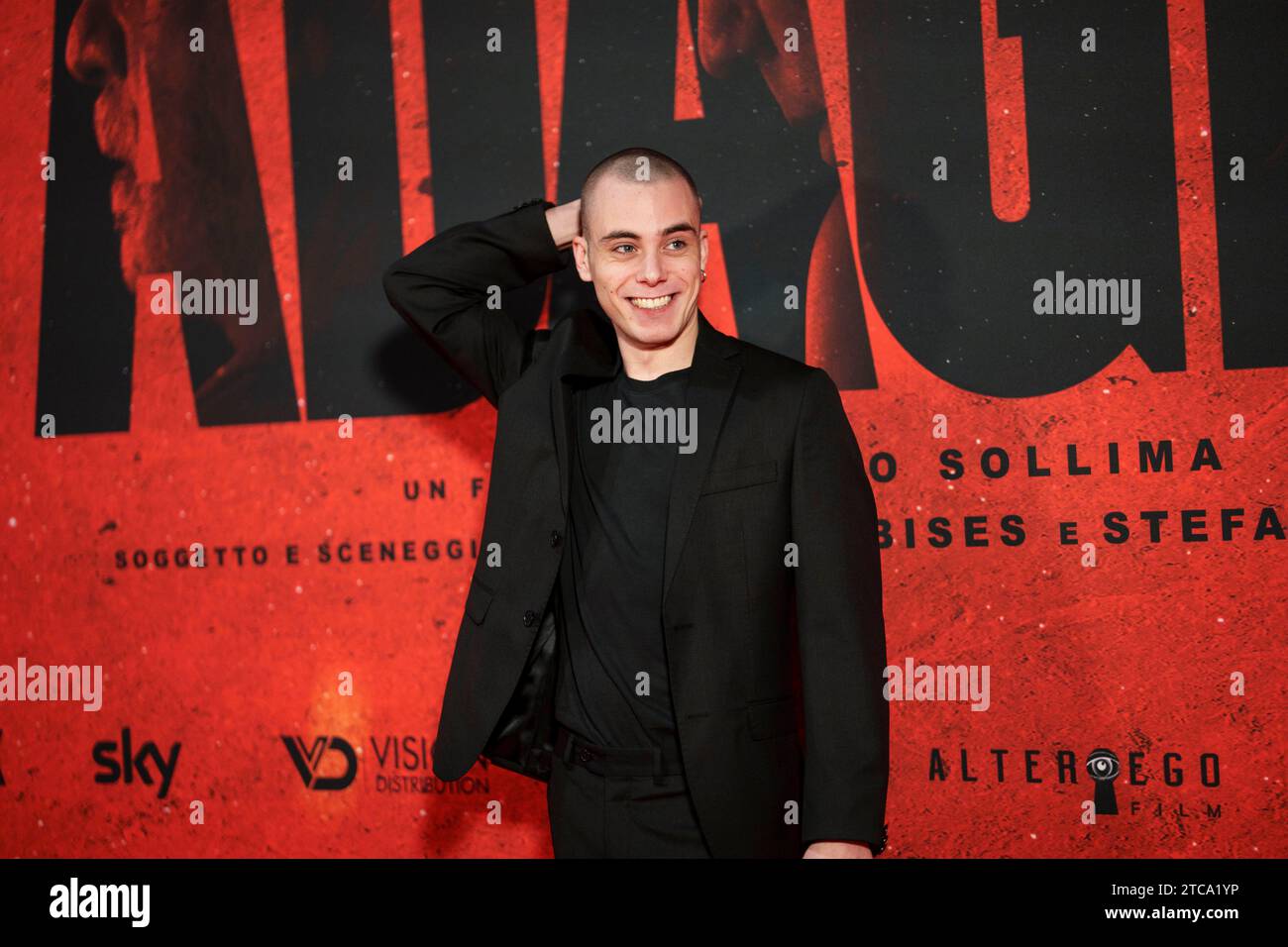 ROME, ITALY - DECEMBER 11: Gianmarco Franchini attends the red carpet ...