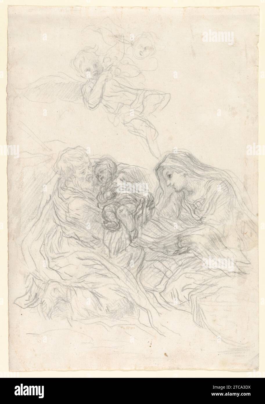 Holy Family with Two Flying Angels 2006 by Baldassarre Franceschini (il ...
