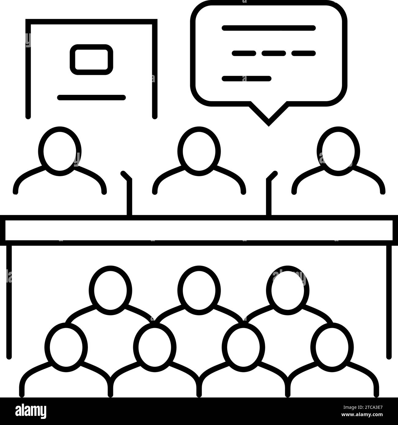 Press conference headline Black and White Stock Photos & Images - Alamy