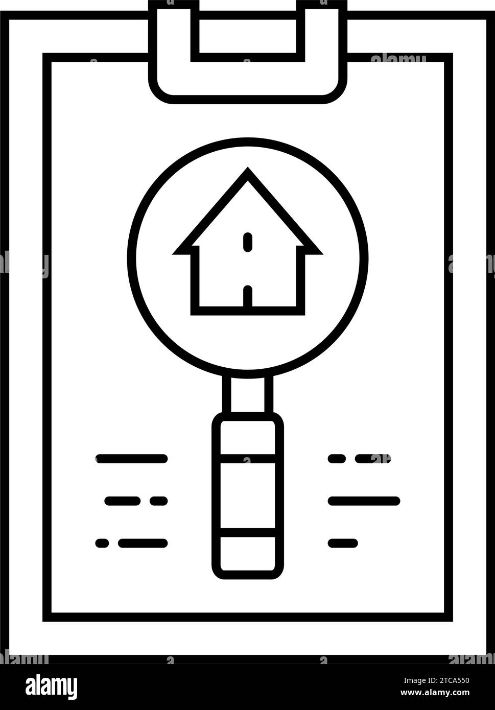 building inspection civil engineer line icon vector illustration Stock ...