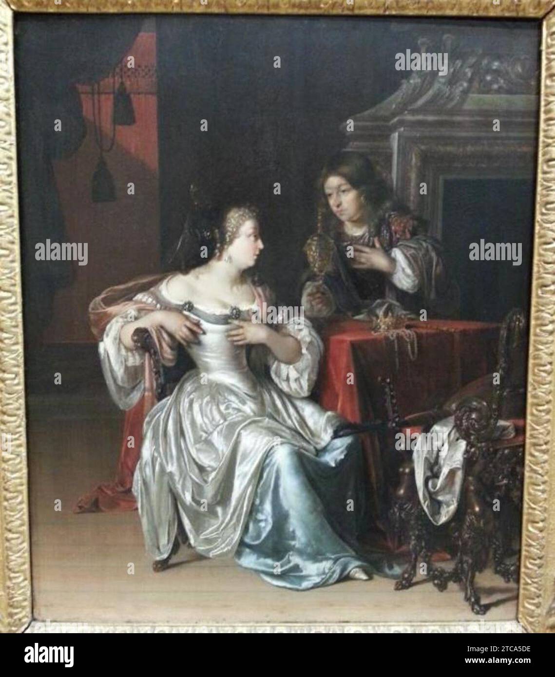 Adriaen van der Werff - Tancredo's dienaar overhandigt het hart van ...