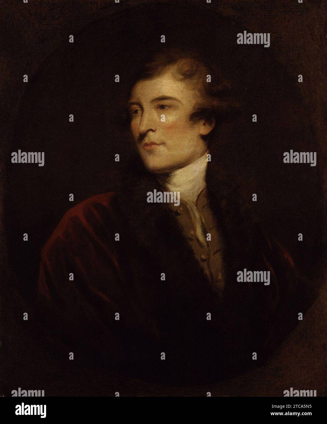 Caleb Whitefoord by Sir Joshua Reynolds Stock Photo - Alamy