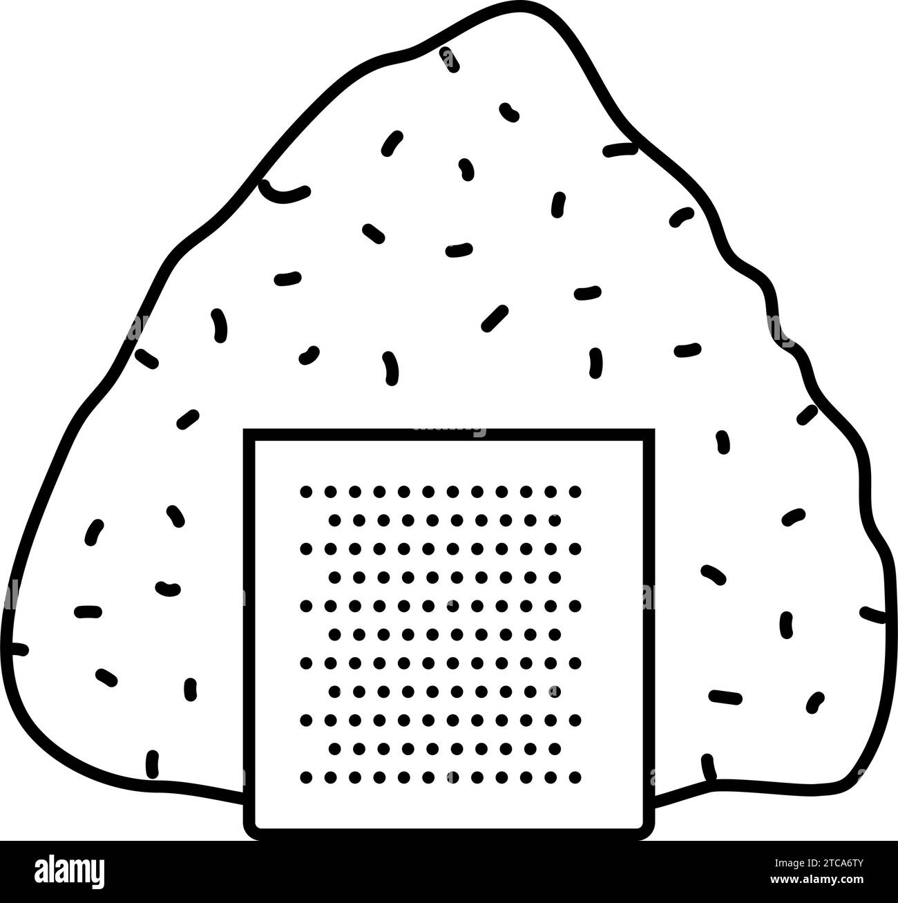 Japanese onigiri Black and White Stock Photos & Images - Alamy