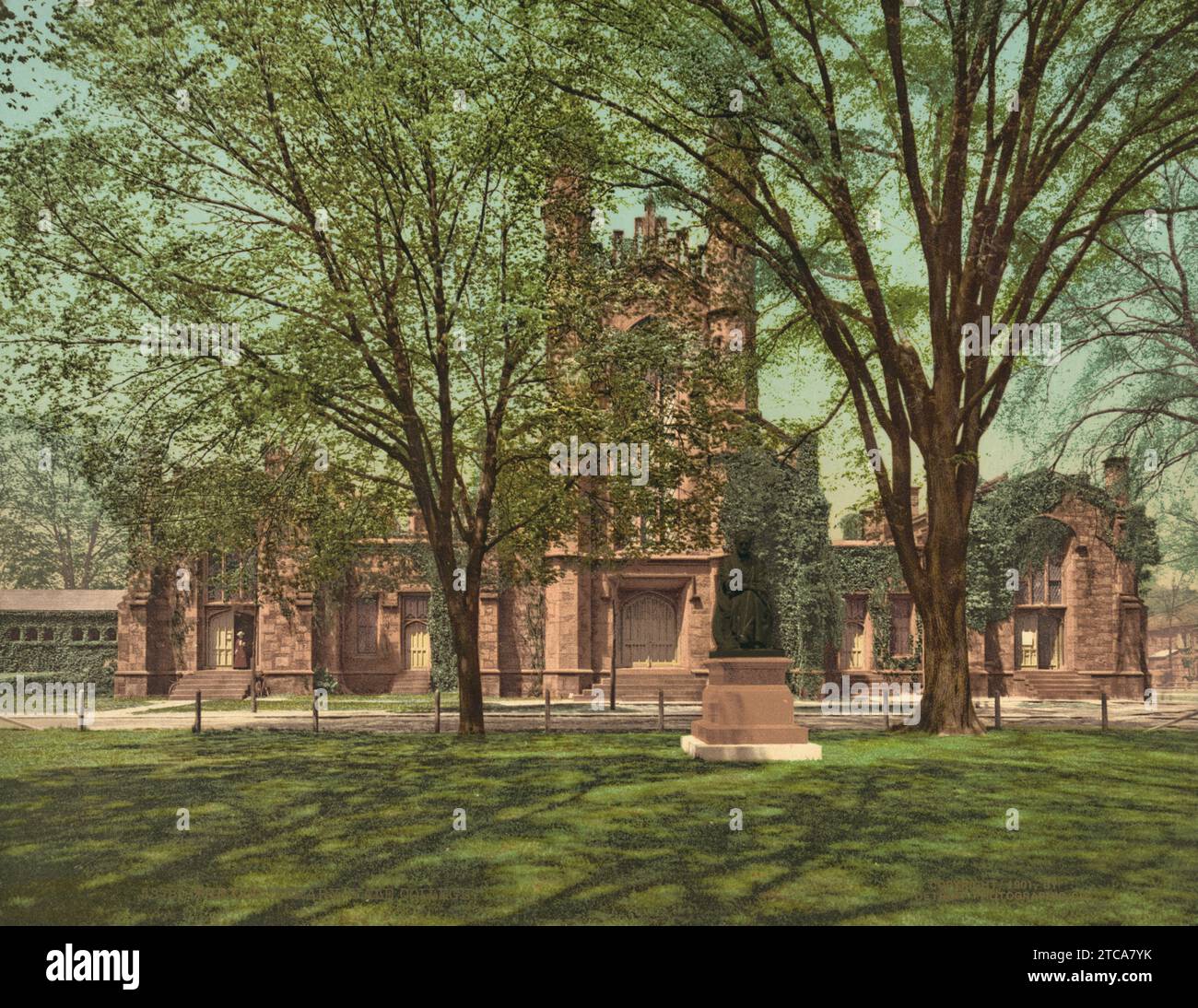 The Old library, Yale University 1901 Stock Photo - Alamy