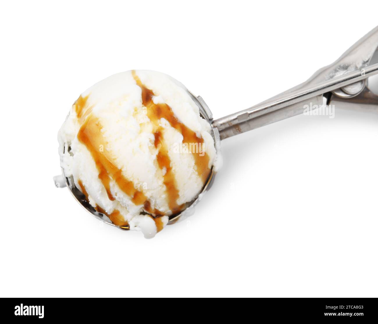 Steel scoop tasty caramel hi-res stock photography and images - Alamy