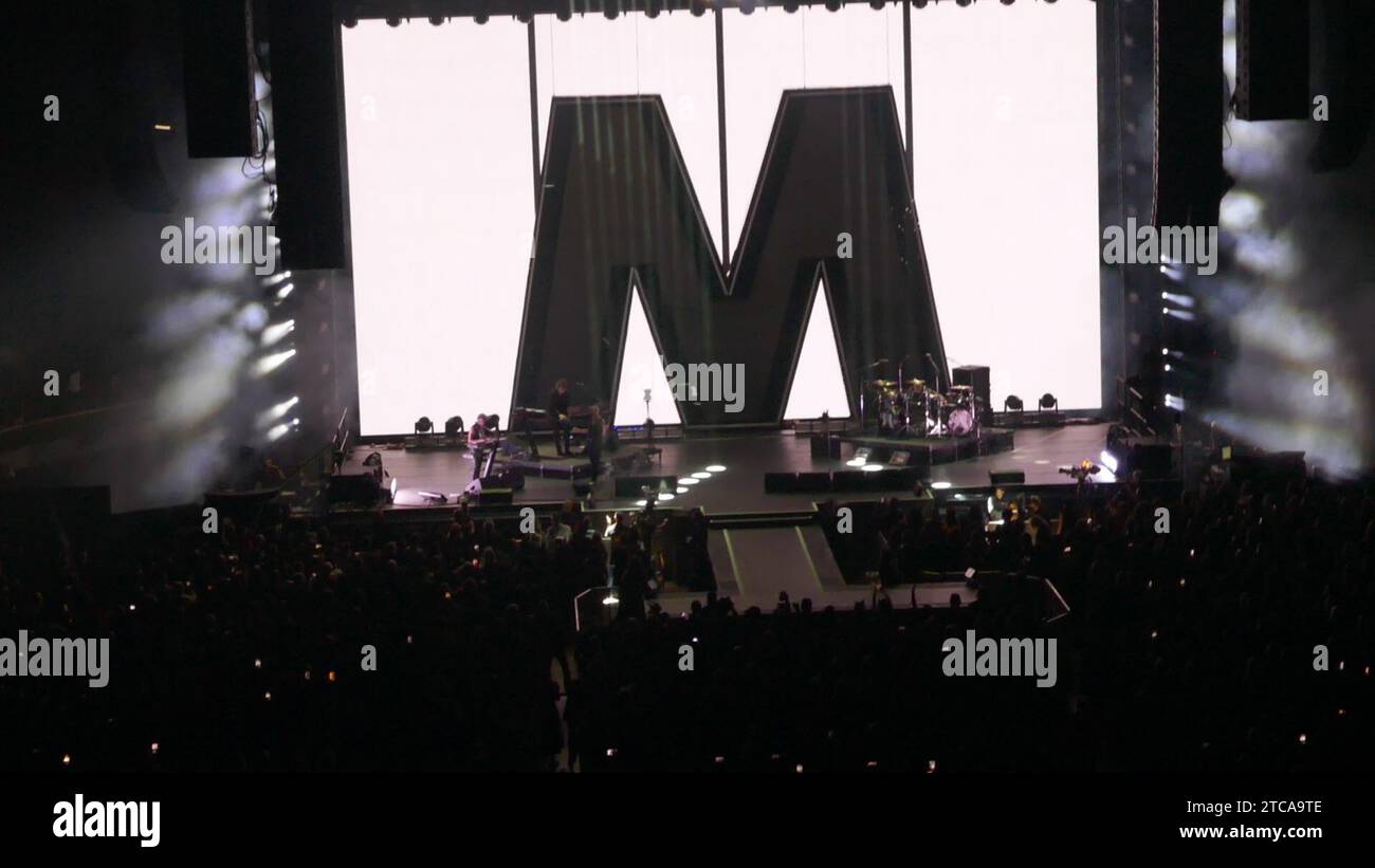 Inglewood, California, USA 10th December 2023 Depeche Mode Memento Mori ...