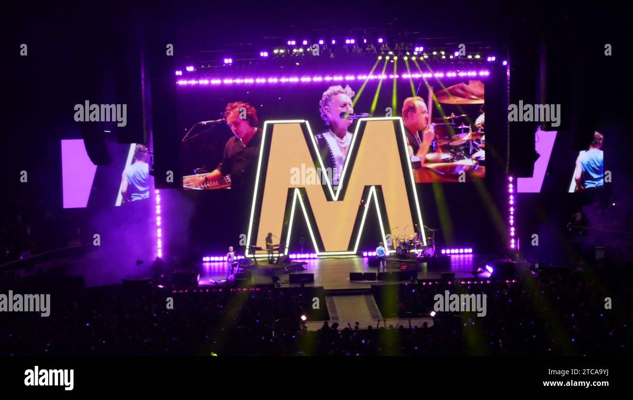 Inglewood, California, USA 10th December 2023 Depeche Mode Memento Mori ...