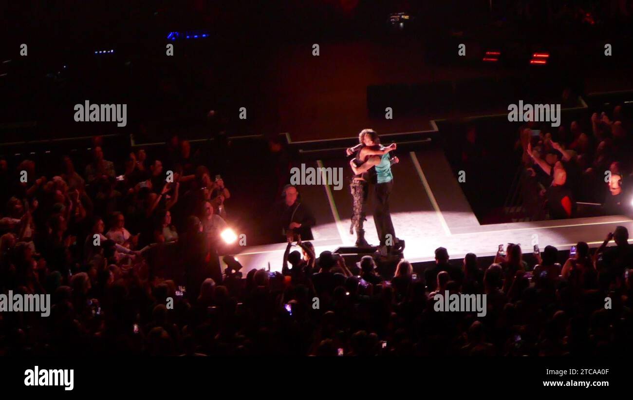 Inglewood, California, USA 10th December 2023 Martin Gore and Dave ...