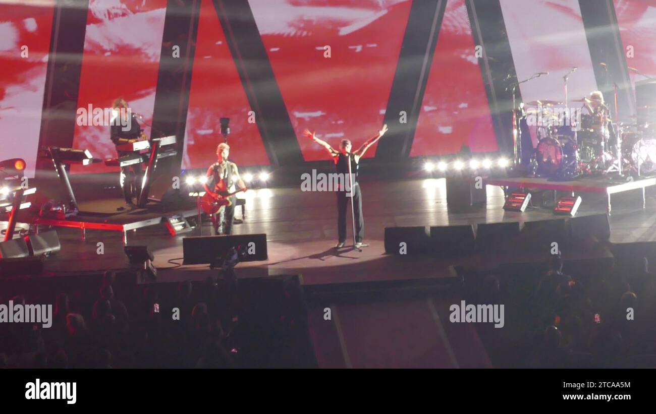 Inglewood, California, USA 10th December 2023 Depeche Mode Memento Mori ...