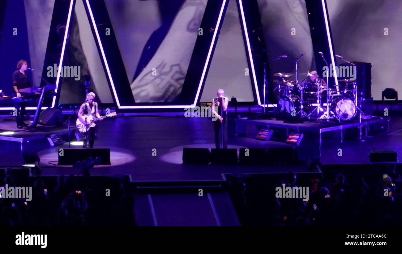 Inglewood, California, USA 10th December 2023 Depeche Mode Memento Mori ...
