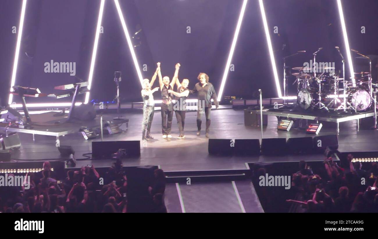 Inglewood, California, USA 10th December 2023 Depeche Mode Memento Mori ...