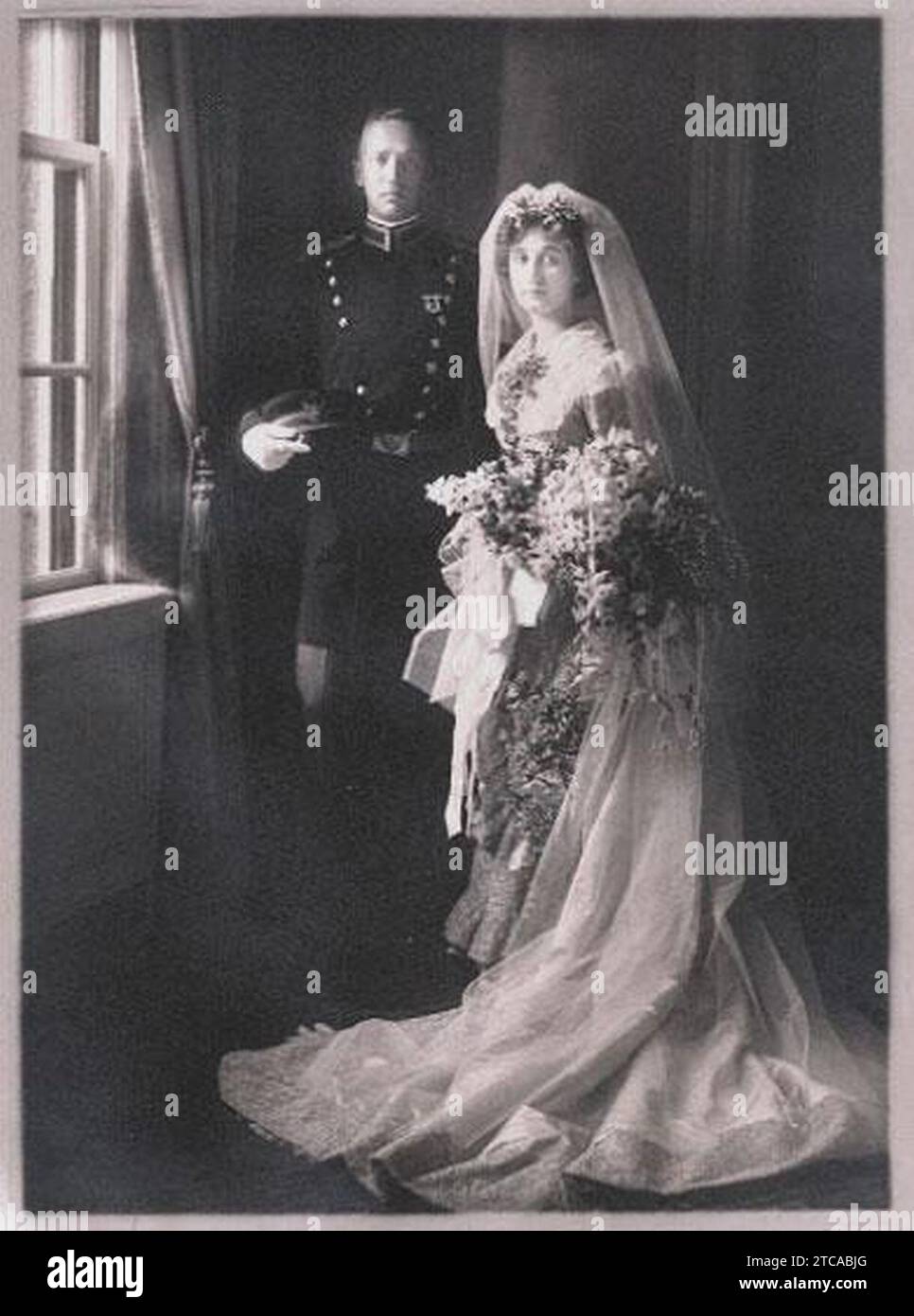 George patton wedding hi-res stock photography and images - Alamy