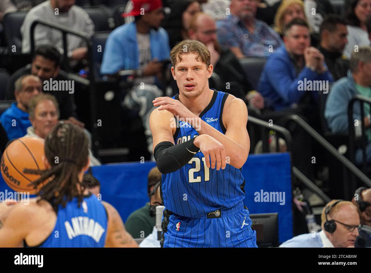 Orlando, Florida, USA, December 11, 2023, Orlando Magic center Moritz ...