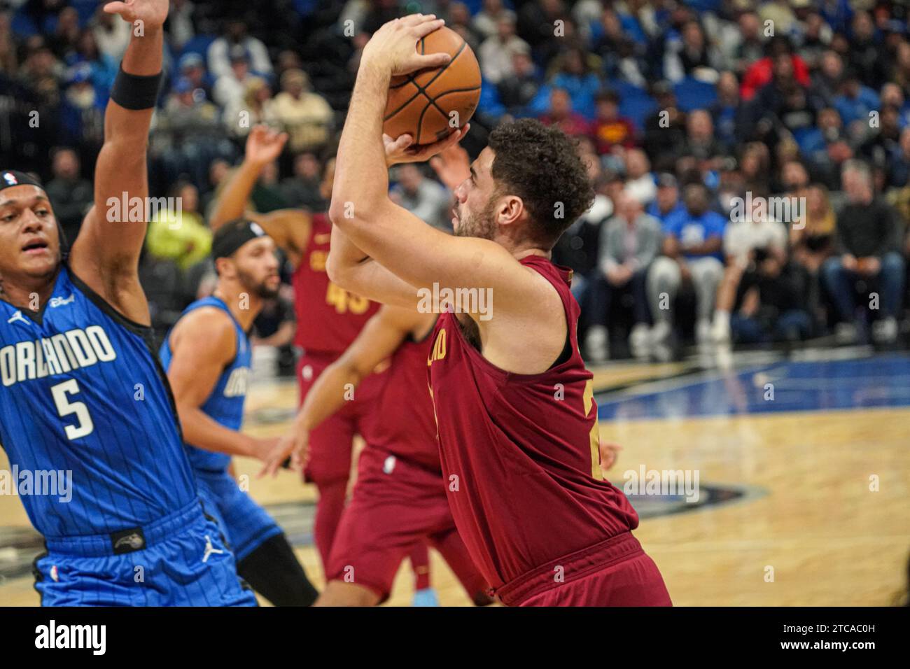 Orlando, Florida, USA, December 11, 2023, Cleveland Cavaliers forward ...