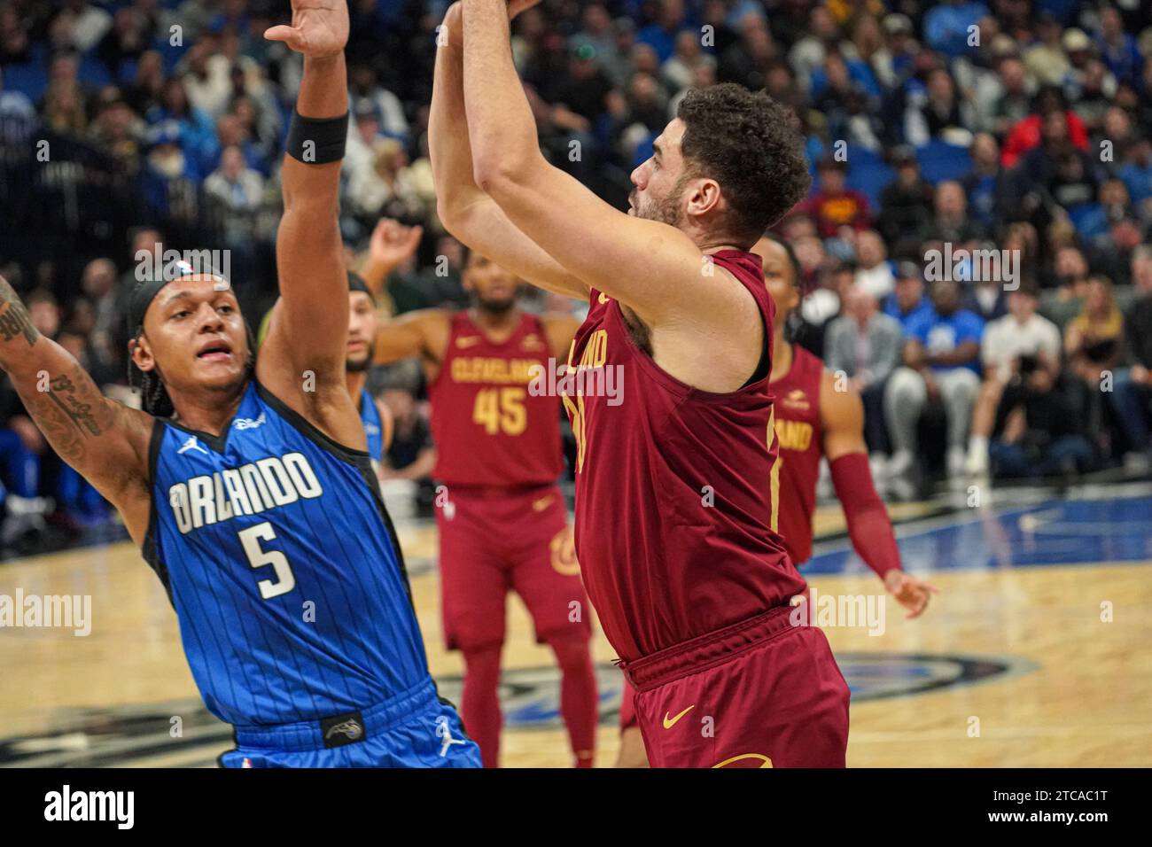 Orlando, Florida, USA, December 11, 2023, Cleveland Cavaliers forward ...