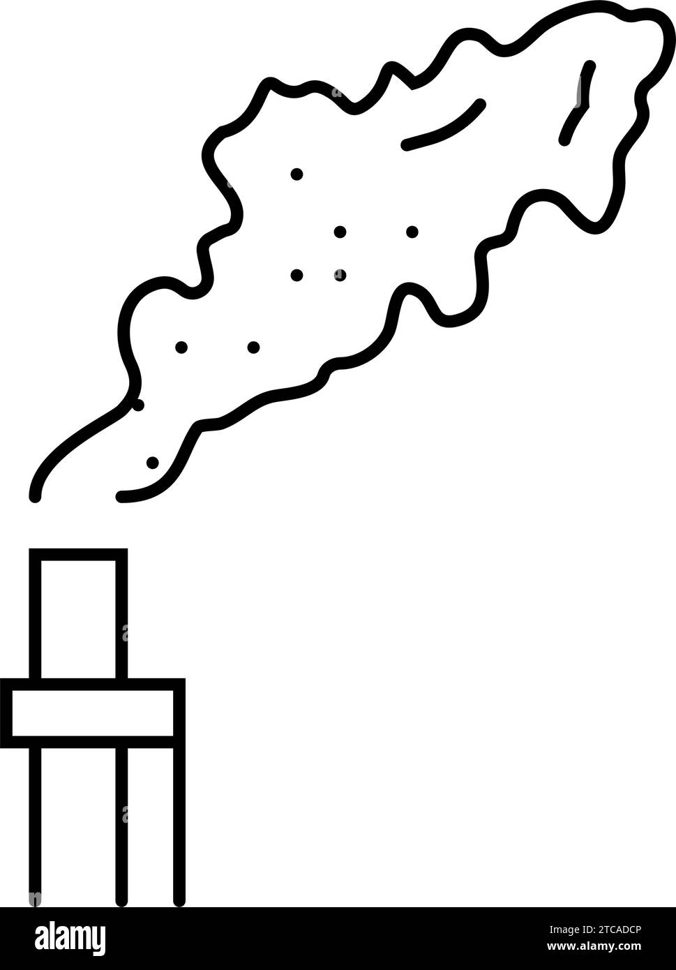 Gas platform flaring Black and White Stock Photos & Images - Alamy