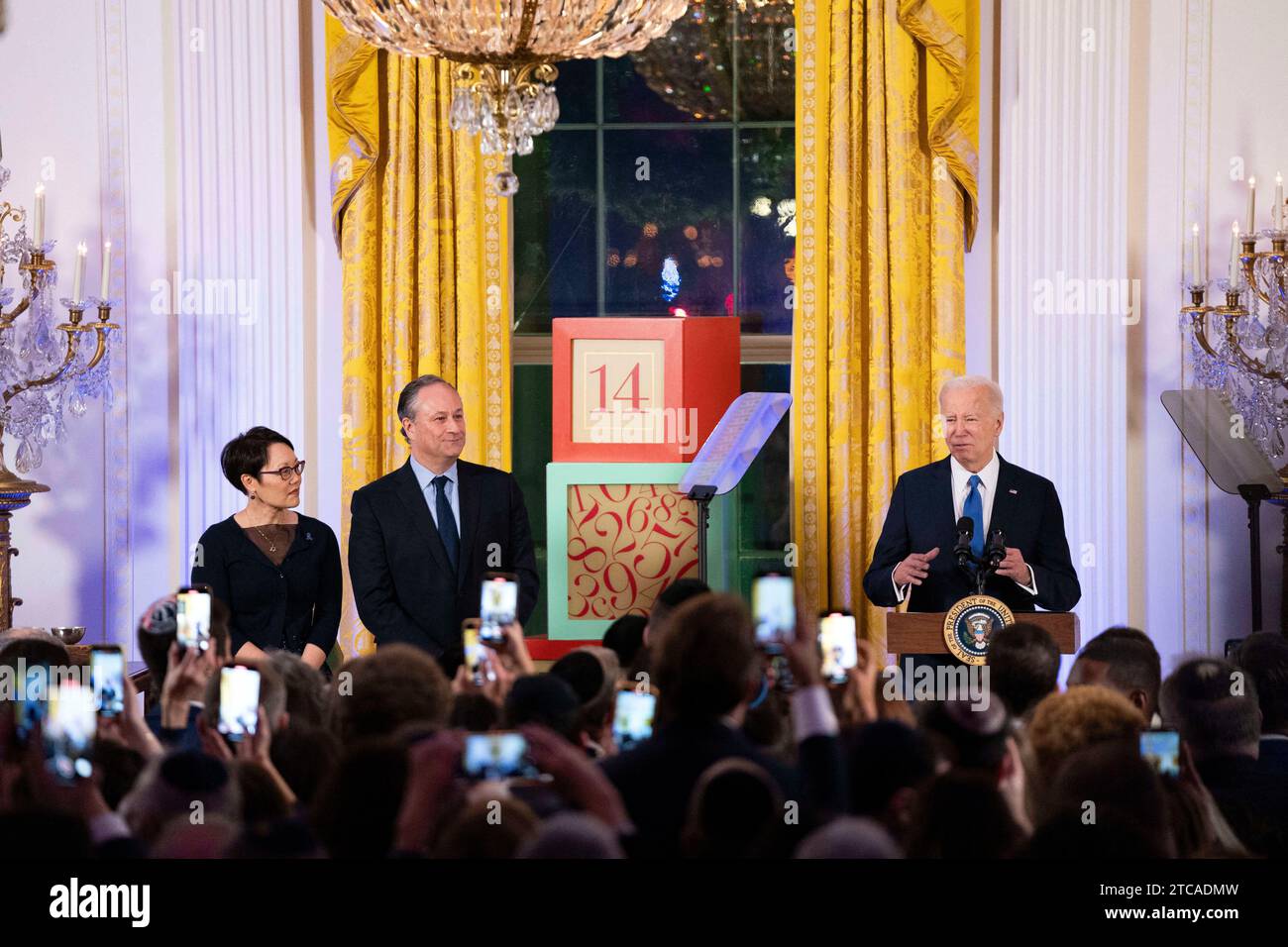 Washington, United States. 11th Dec, 2023. President Joe Biden speaks ...