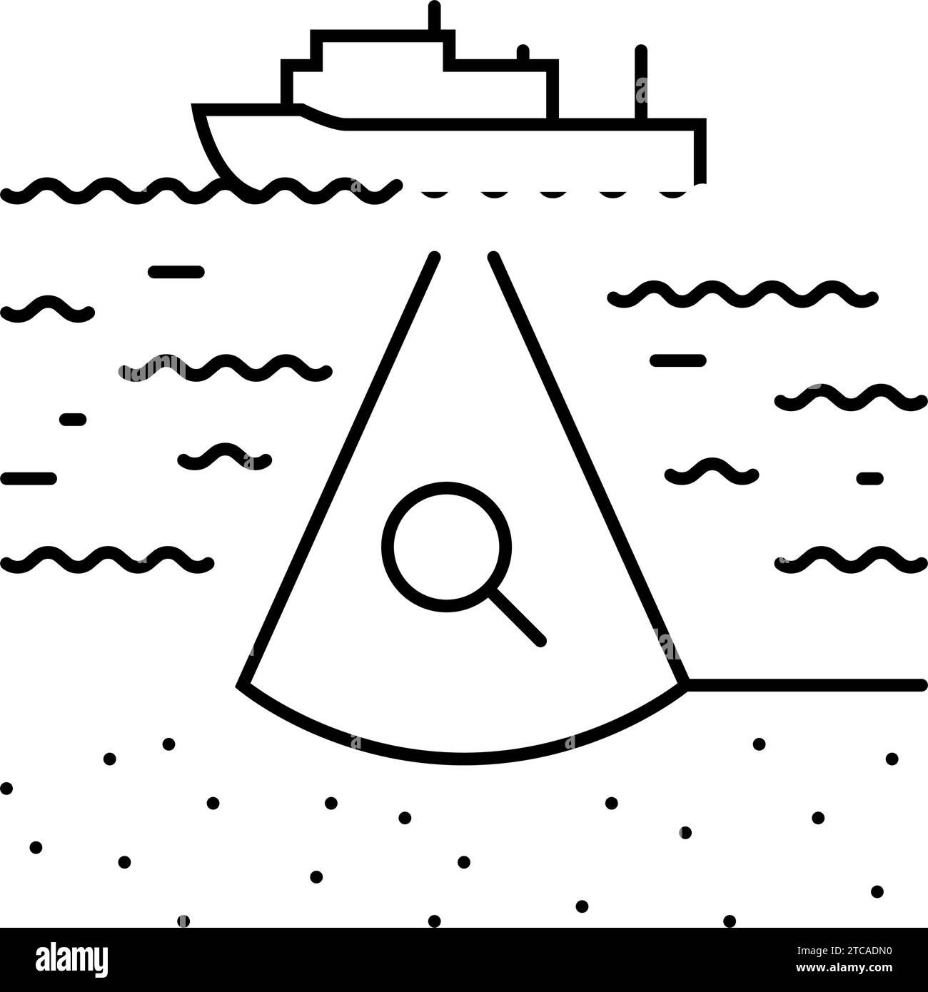 Seabed survey Black and White Stock Photos & Images - Alamy