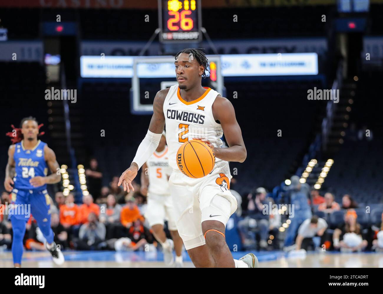 December 10, 2023: .Oklahoma State Cowboys forward Eric Dailey Jr. (2 ...