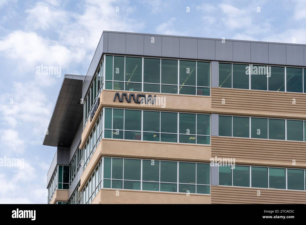 Arrow Electronics headquarters in Centennial, Colorado, USA Stock Photo ...