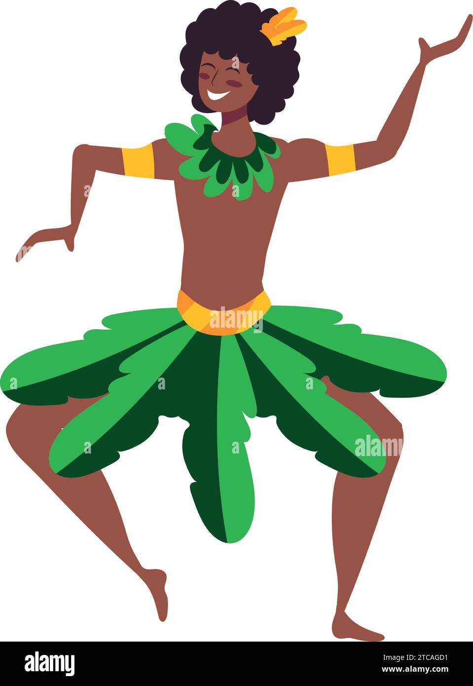 samba dancer man character Stock Vector Image & Art - Alamy