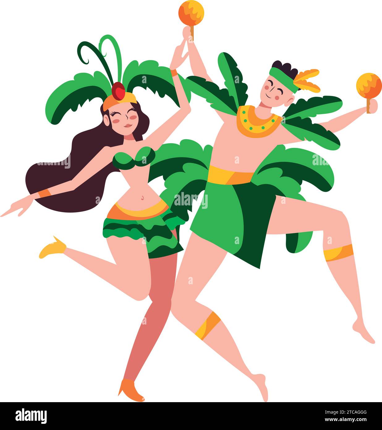 samba dancers culture Stock Vector Image & Art - Alamy