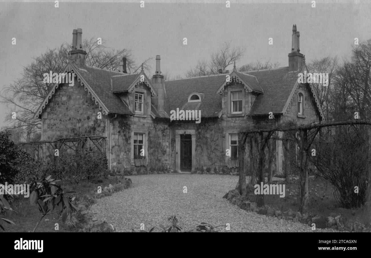 Weirston House, Eglinton Estate, Ayrshire in the 1920s Stock Photo - Alamy